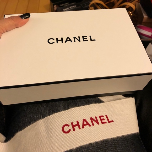 CHANEL | Other | Authentic Small Chanel Hard Box | Poshmark